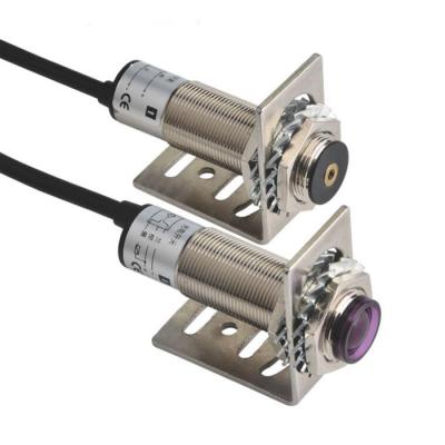 China M12 visible light sensor detection distance 20 meters NPN normally open 12-24V Laser photoelectric switch for sale