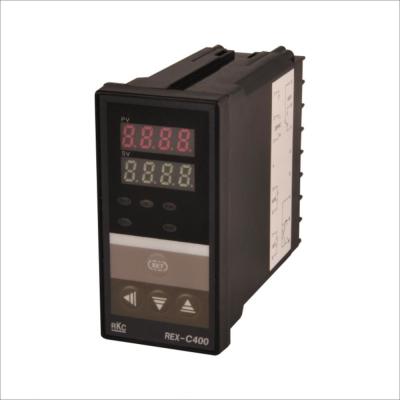 China DC12V REX-C400 PID temperature controller with 2 alarm output for sale