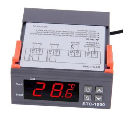 China Universal Digital STC-1000 Temperature Controller Thermostat -50~99C 220 V Aquarium w/Sensor All-Purpose for sale