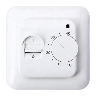 China Temperature regulator electric floor heating thermostat for sale