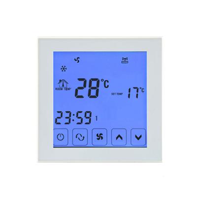 China Factory price home usage digital modbus fan speed control room thermostat for sale