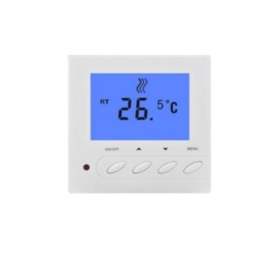 China LCD display Room Thermostat used for electric/water floor heating/manifold/infrared heater for sale