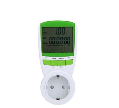 China LCD Digital Energy Meter Power Metering Voltage Watt Meter EU type for sale