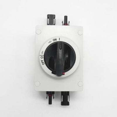 China High quality 1000V 32A PV DC Isolator Switch with solar connector for sale