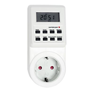 China Digital LCD Programmable Switch Timer with 8 Function Keys for time control for sale