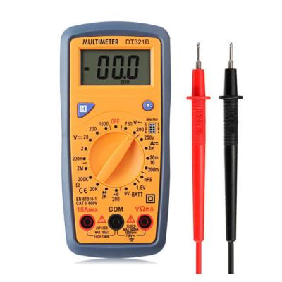China DT321B Digital Multimeter AC/DC Voltage Portable Multi meter with Backlight for sale