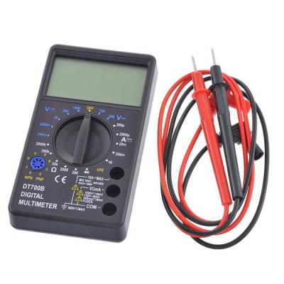 China DT700B Digital Multimeter AC DC Voltmeter Multimetro Voltage Current Resistance for sale