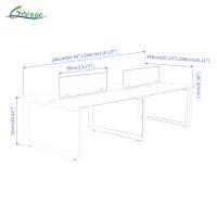 China Open Space Modular 4 Person Workstation Office Desk Furniture Design Work Office Table Call Center Office Furniture Cubicle Office Workstation Desk for sale