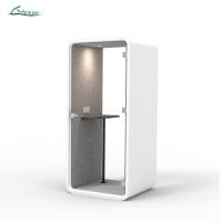 China Private Studio and Workshop Acoustic Isolation Audio-Proof Office Enclosure W1000*D1000*H2250 Mm for sale