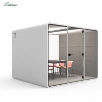 China Optimal Lighting and Soundproof Function in Acoustically Insulated Workspace Cabin with LED Lights for sale