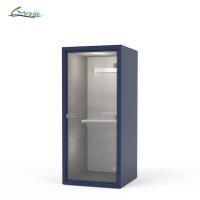 China LED Lighting Modular Sound-Blocking Workspace Phone Booth for Work Environment for sale