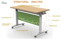 China Easy To Clean and Durable Folding Table Multiple Pieces for Performance for sale