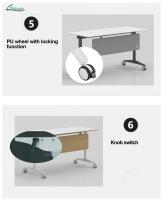 China Portable Extension Table 25mm Top Thickness for Easy Storage and Transport for sale
