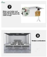 China Portable Extension Table 25mm Top Thickness for Easy Storage and Transport for sale
