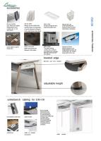 China 4 Compartments Space Office Workstation of Open Adjustable Shelves Designed for Open Spaces for sale