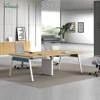 China 4 Compartments Space Office Workstation of Open Adjustable Shelves Designed for Open Spaces for sale