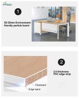 China Glass Open Space Workstation of Office for Streamlined Office Design for sale