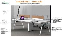 China Maximize Space and Efficiency with Our Office Workstation Of Open Space Storage Function for sale