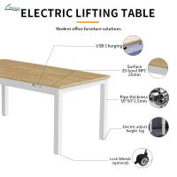 China Transform Your Office Desks with Uplift Height Adjustable Workstation Optional Colors for sale