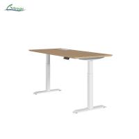 China Modern Work Office Desk with Uplift Motorized Adjustable Desk and Stylish Cable Management for sale