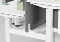 China Modern Work Office Desk with Uplift Motorized Adjustable Desk and Stylish Cable Management for sale