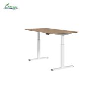 China Adjustable Height Stand Up Desk Uplift Standing Desk with 4 Memory Presets and Hassle-free Assemble Video Support for sale