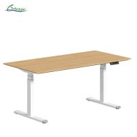 China Adjustable Height Stand Up Desk Uplift Standing Desk with 4 Memory Presets and Hassle-free Assemble Video Support for sale