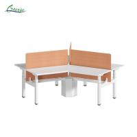 China Adjustable Height Stand Up Desk Uplift Standing Desk with 4 Memory Presets and Hassle-free Assemble Video Support for sale