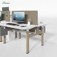 China Style Modern Work Office Desk Uplift Electric Sit-Stand Desk with Customized Size for sale