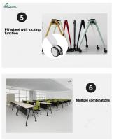 China Furniture Exhibitions Made Easy with Rectangular Portable Table for sale