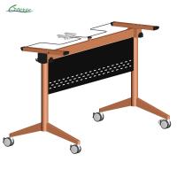 China Modern Style Folding Table in White Wood The Perfect Space-Saving Solution for Your Home or Office for sale
