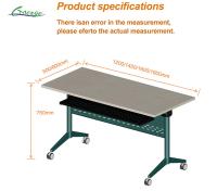 China Modern Style Folding Table in White Wood The Perfect Space-Saving Solution for Your Home or Office for sale
