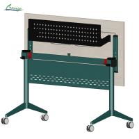 China Modern Style Folding Table in White Wood The Perfect Space-Saving Solution for Your Home or Office for sale