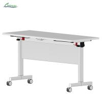 China Customize Your Folding Table with 1.5mm Cold Rolled Steel Leg Wooden Furniture for sale