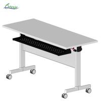 China Customize Your Folding Table with 1.5mm Cold Rolled Steel Leg Wooden Furniture for sale