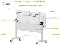 China Customize Your Folding Table with 1.5mm Cold Rolled Steel Leg Wooden Furniture for sale