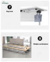 China Customize Your Folding Table with 1.5mm Cold Rolled Steel Leg Wooden Furniture for sale