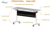 China 25mm Top Thickness Collapsible Table for B2B Furniture for sale