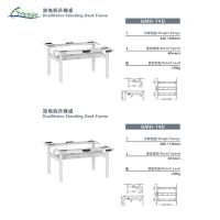 China Customized Size Uplift Standing Desk Office Desks Assembly Made Effortless for sale