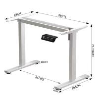 China Adjustable Height Stand Up Desk Uplift Standing Desk for Modern Business Solutions for sale