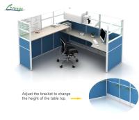 China 30mm Panel Thickness Screen Separation Work Stations Customizable Solutions and Features for sale