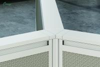 China 30mm Panel Thickness Screen Separation Work Stations Customizable Solutions and Features for sale