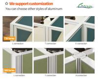 China Customizable Screen Partition Work Position with 1.5mm Frame Thickness and Customizable Number of Panels for sale