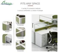 China Customizable Panel Thickness Display Unit Separation Work Areas for Adjustable Height Solutions for sale