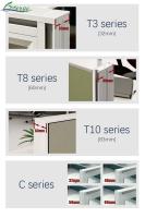 China Customizable Panel Thickness Display Unit Separation Work Areas for Adjustable Height Solutions for sale
