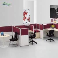 China Customizable Screen Partition Work Position Silver Aluminum Alloy Panels for Partitioning and Adjustable Design for sale