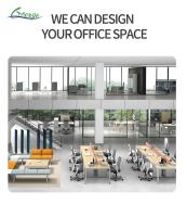 China Customizable Frame Height and Width Silver Screen Partition Work Position for Collaborative Work Environment for sale