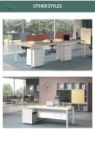 China Customizable Frame Height and Width Silver Screen Partition Work Position for Collaborative Work Environment for sale