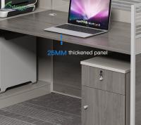 China Aluminum Alloy Glass Panel Screen Partition Work Position for and Stylish Office Environment for sale