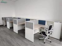 China Aluminum Alloy Glass Panel Screen Partition Work Position for and Stylish Office Environment for sale